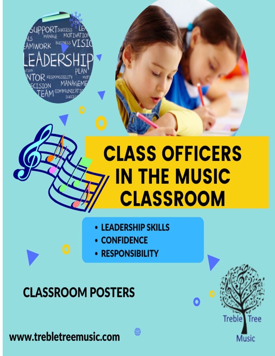 How To Create Class Officers Template For The Music Classroom Etsy