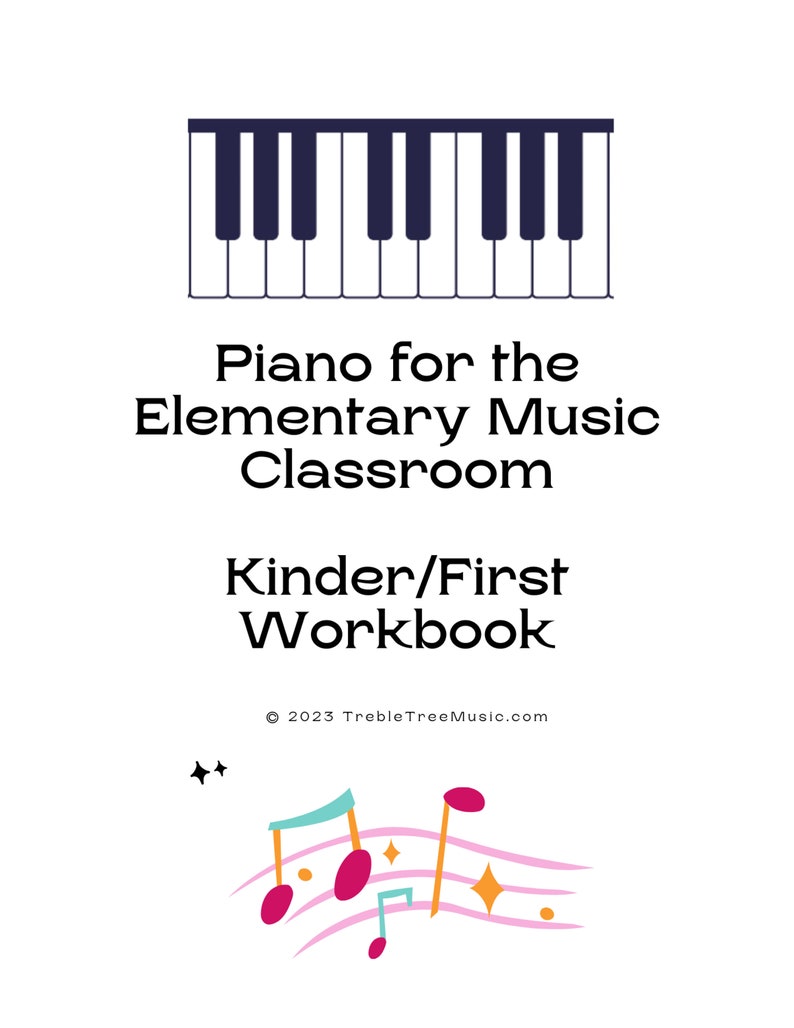 Piano for the Elementary Music Classroom Treble Tree Music - Etsy