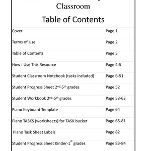 Piano for the Elementary Music Classroom Treble Tree Music - Etsy