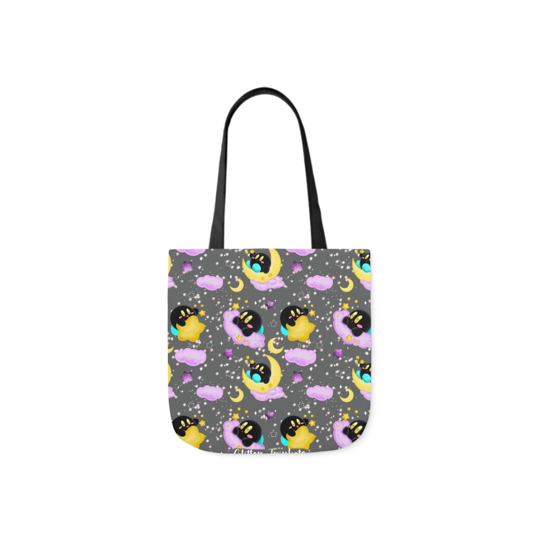 Kirby Night Sky Polyester Canvas Tote Bag AOP - Etsy
