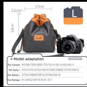 Digital Waterproof Cotton Camera Bag, Shockproof Breathable Camera ...
