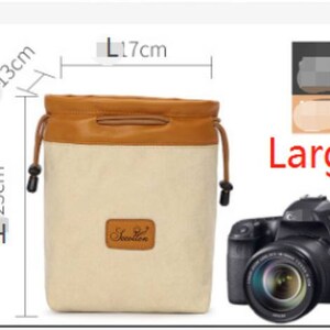 Digital Waterproof Cotton Camera Bag, Shockproof Breathable Camera ...