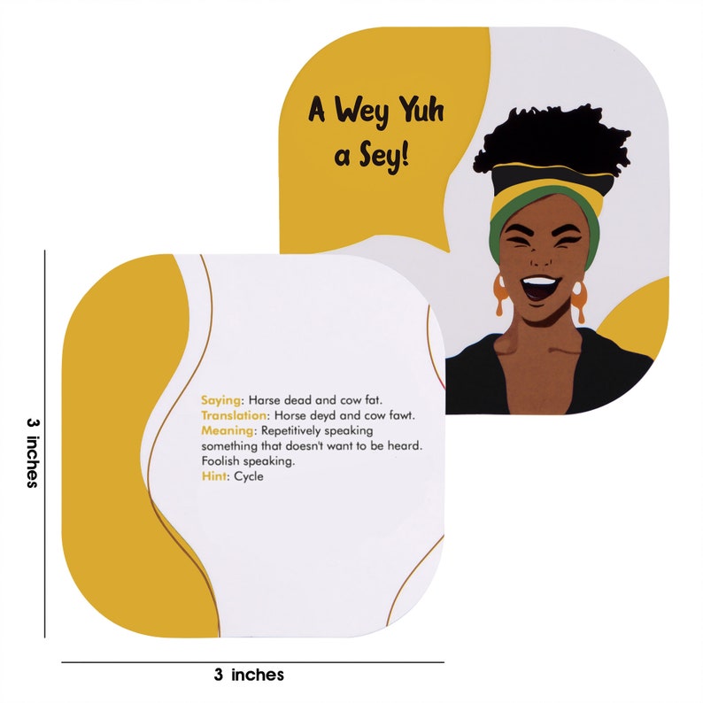 A Wey Yuh a Sey! Fun Jamaican Proverbial Card Game! Hurrican Mellisa ...