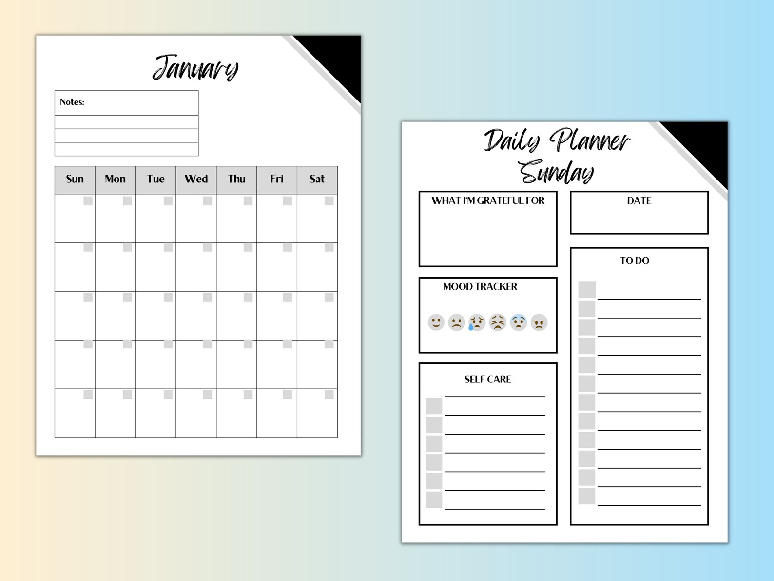 Self Care Journal Mental Health Journal Reflection Journal Printable ...