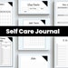 Self Care Journal Mental Health Journal Reflection Journal Printable ...