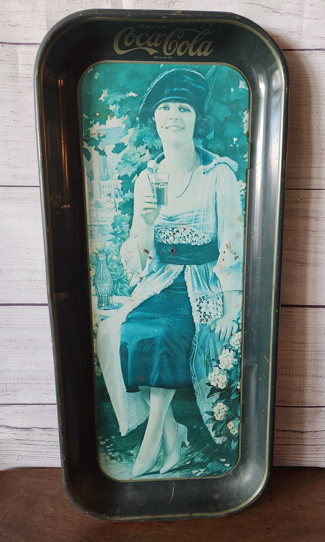 Vintage Coca-cola Tray, Coke Advertising Drink Coca-cola Nostalgic ...