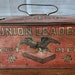 Vintage Union Leader Cut Plug Lunch Box Tin, Collector Tobacco Tin ...