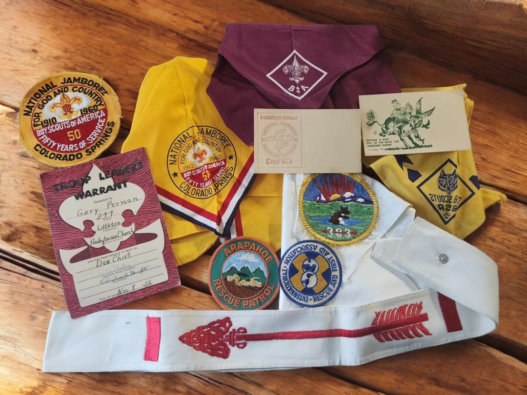 Vintage Boy Scout Collection 1950s-1990s Patches, Badges, Uniforms ...