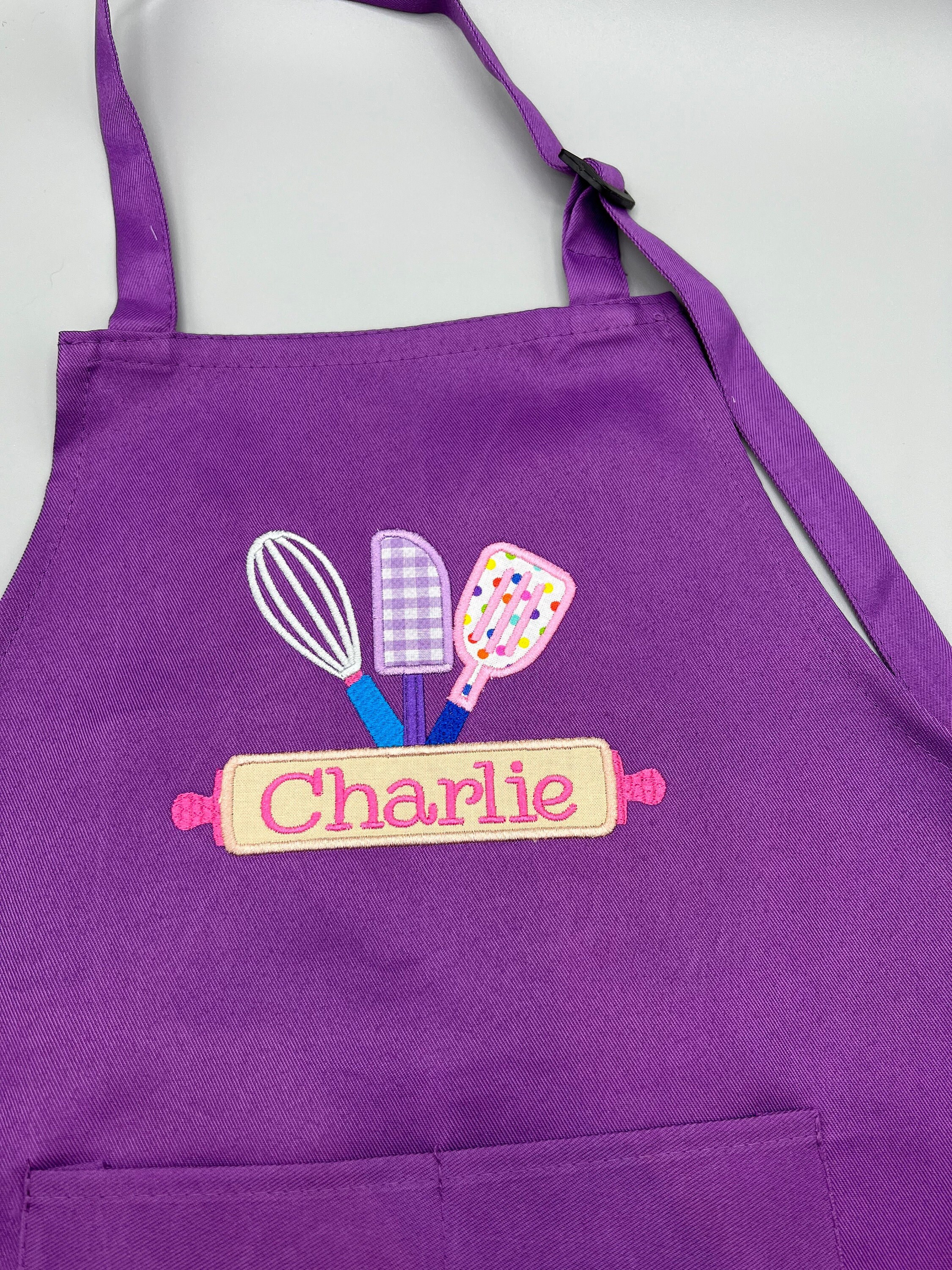 Personalized Child Apron, Kids Chef Apron, Boy or Girl Chef Apron ...