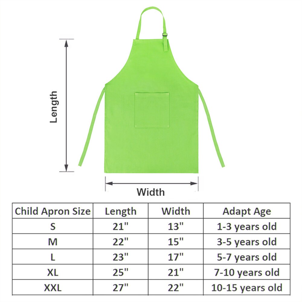 Personalized Child Apron, Kids Chef Apron, Boy or Girl Chef Apron ...