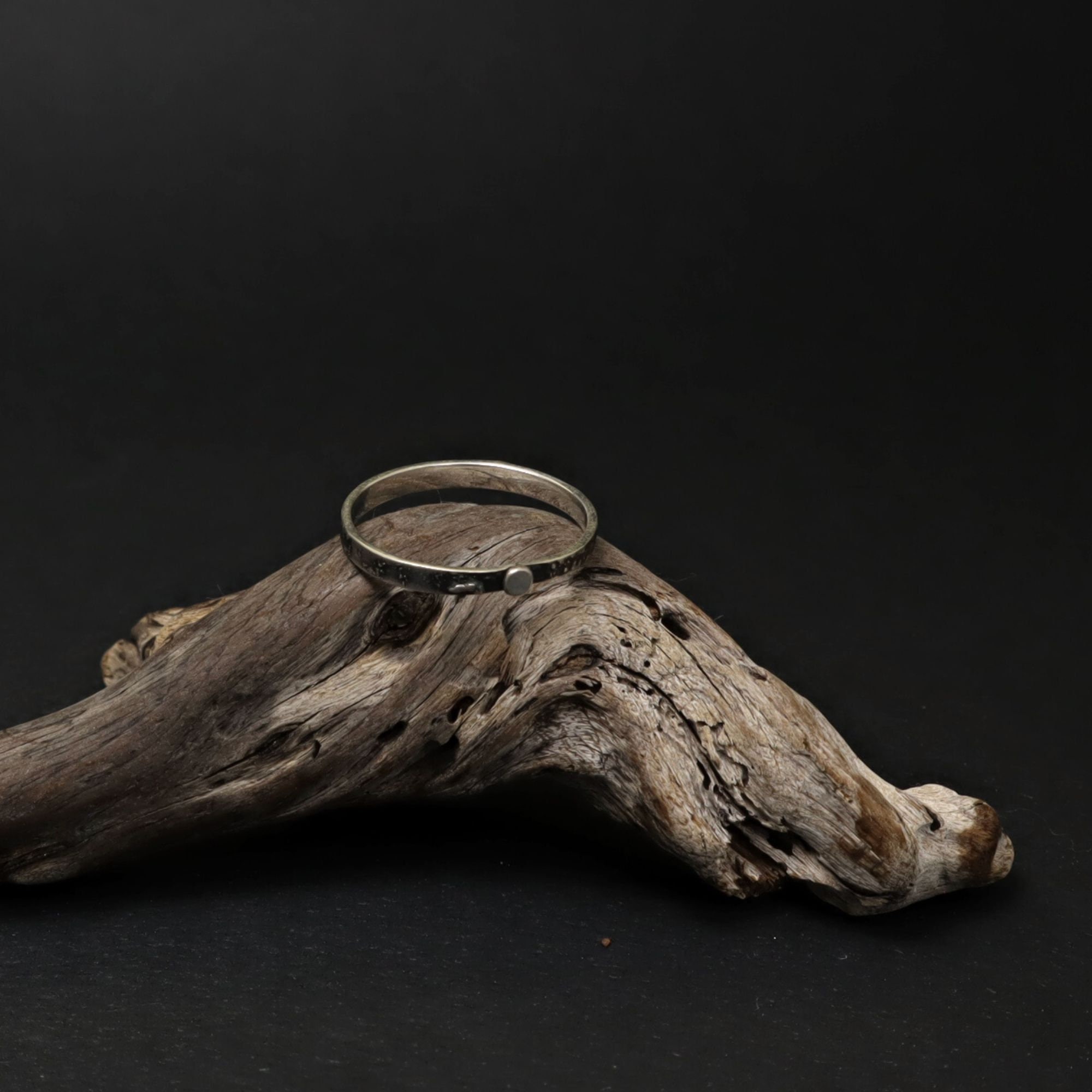 Celestial Galaxy Stardust Band, Universe Ring, Delicate Ring, Minimal ...