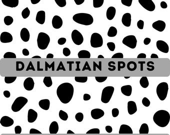 Dalmatian Spots SVG, Dalmatian SVG, Dog SVG, Animal Spots Svg, Animal ...