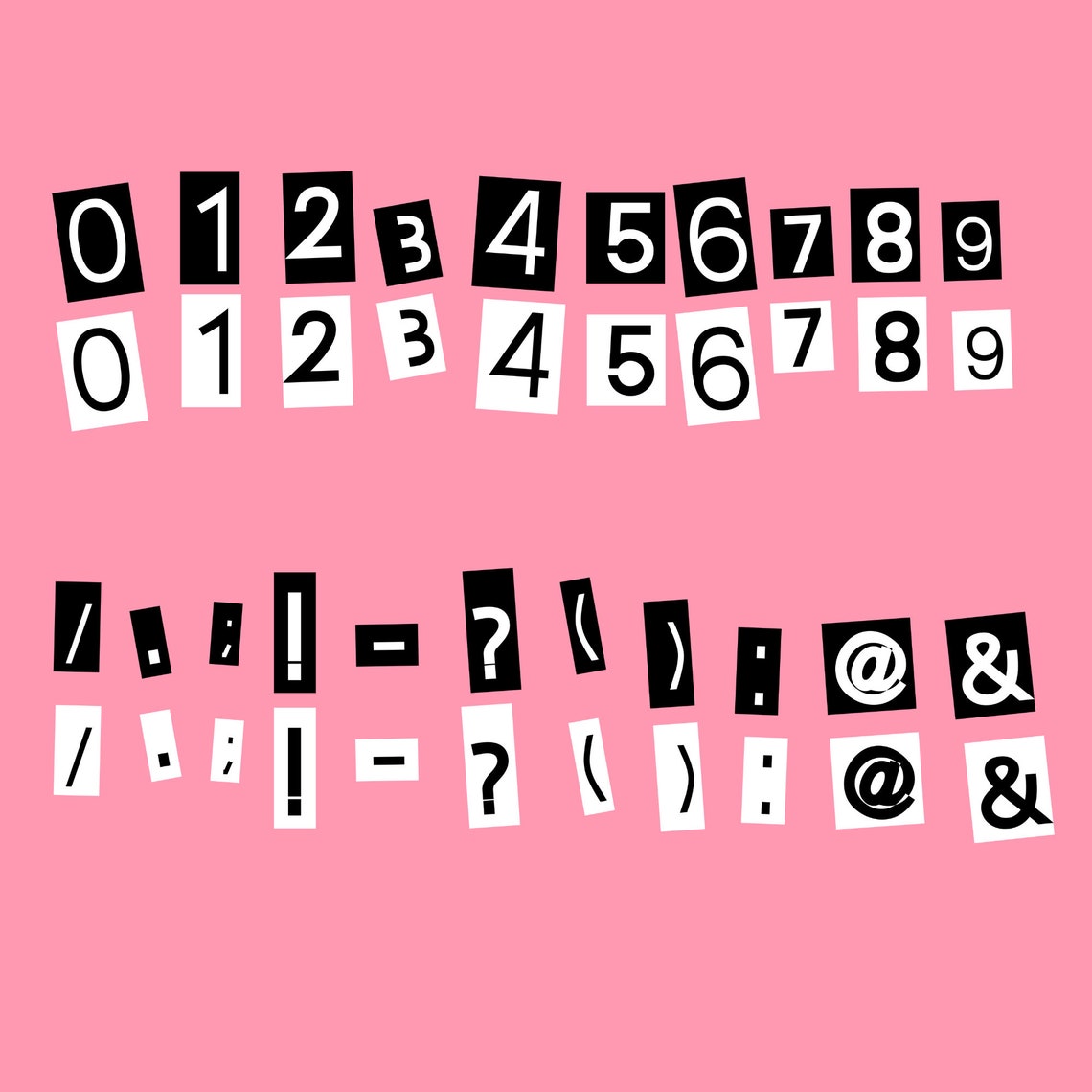 Burn Book Alphabet, Burn Book Letters, Burn Book Numbers, Cricut Cut ...