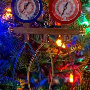 Hvac Manifold Gauge Ornament Gift - Etsy