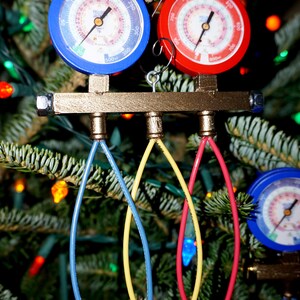 Hvac Manifold Gauge Ornament Gift - Etsy