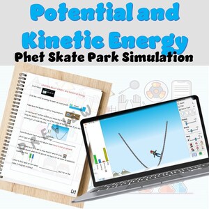 Potential and Kinetic Energy Interactive: PHET Skate Park Energy ...