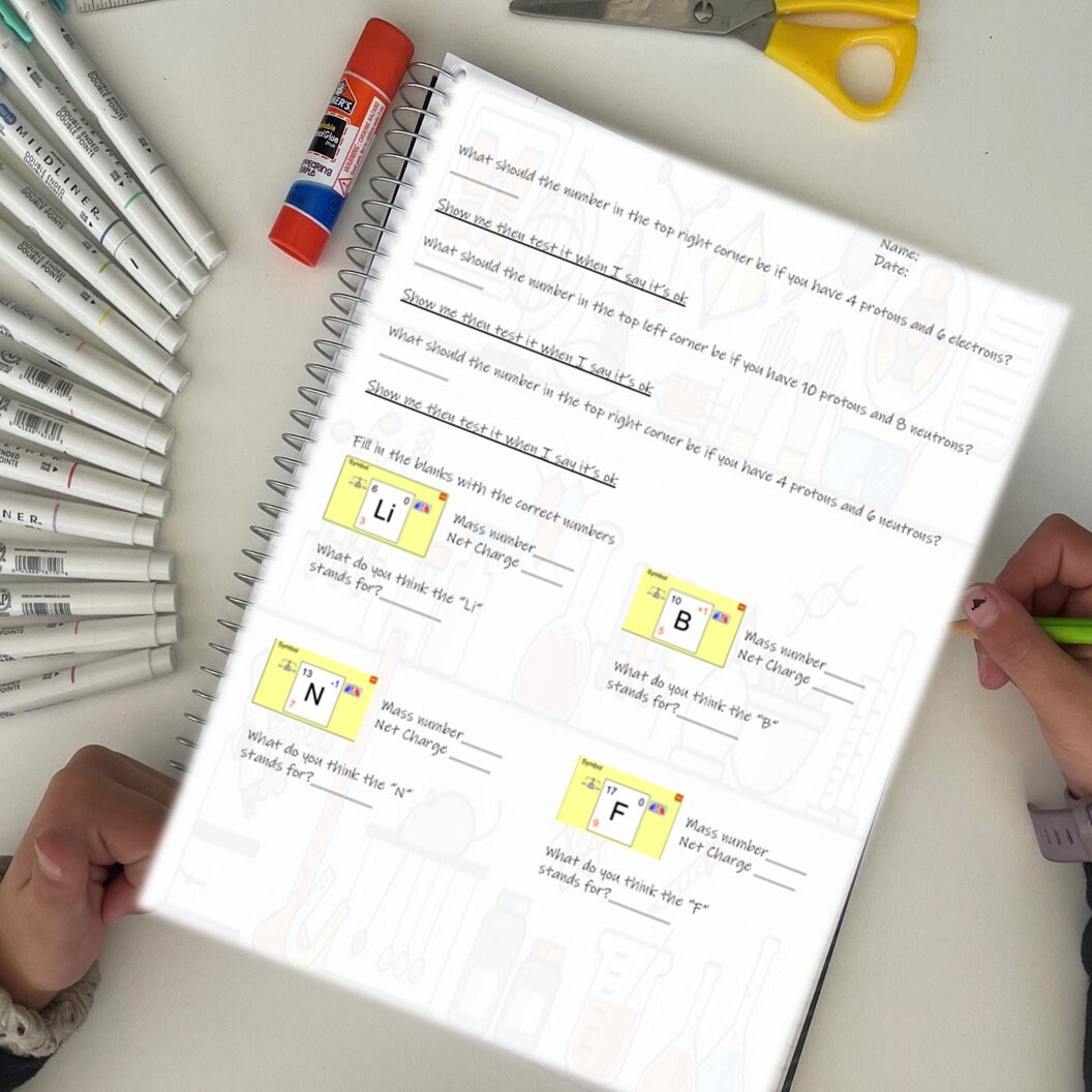 Phet Build an Atom Simulation - Etsy