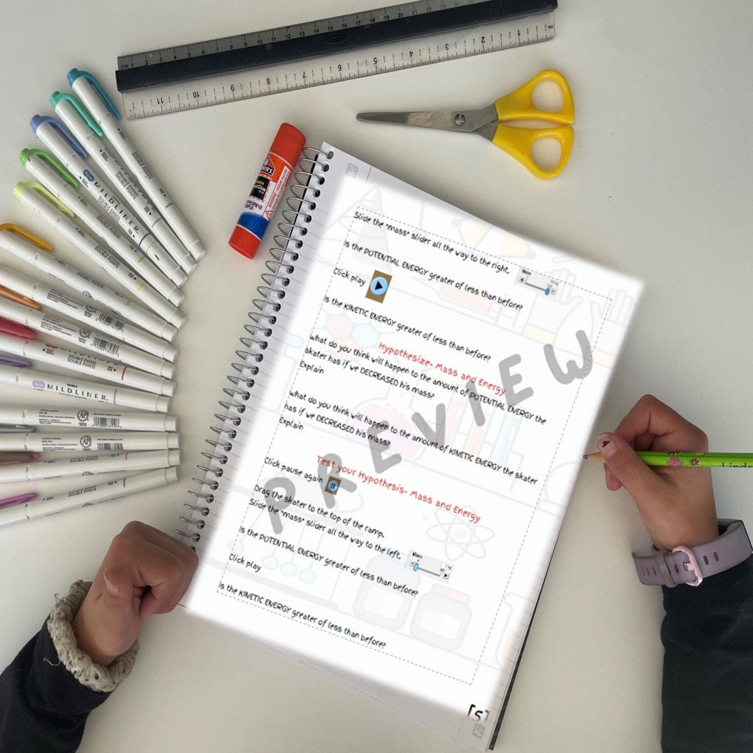 Potential and Kinetic Energy Interactive: PHET Skate Park Energy ...