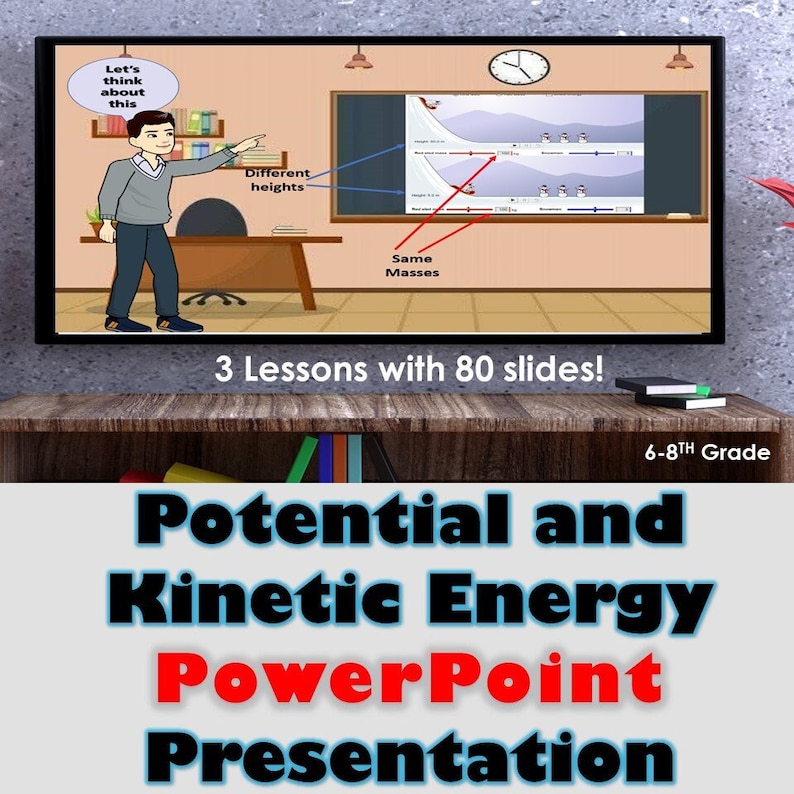 Potential and Kinetic Energy Powerpoint Presentation - Etsy