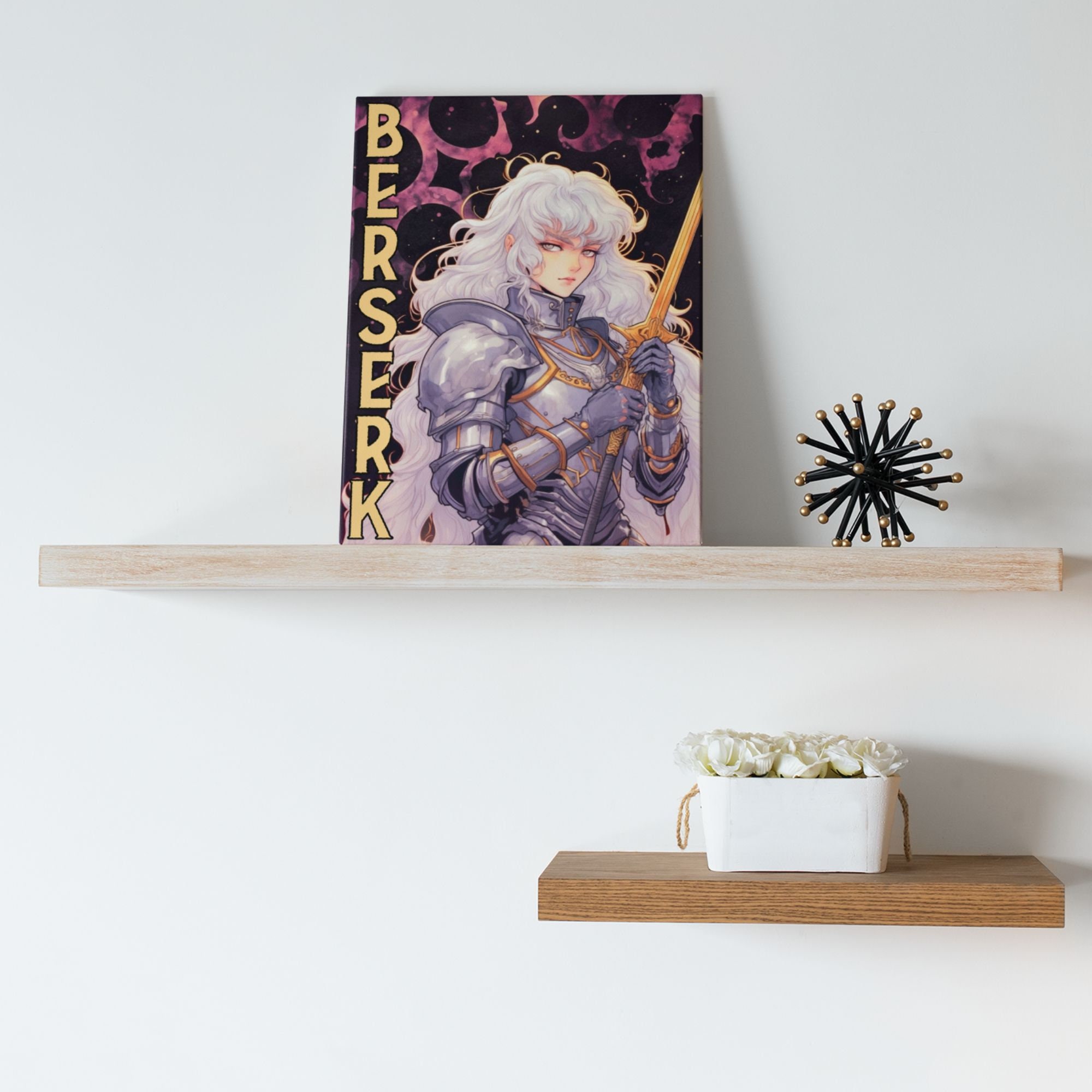 Berserk Poster Griffith in Sailor Moon Style Inspired Artwork - Etsy