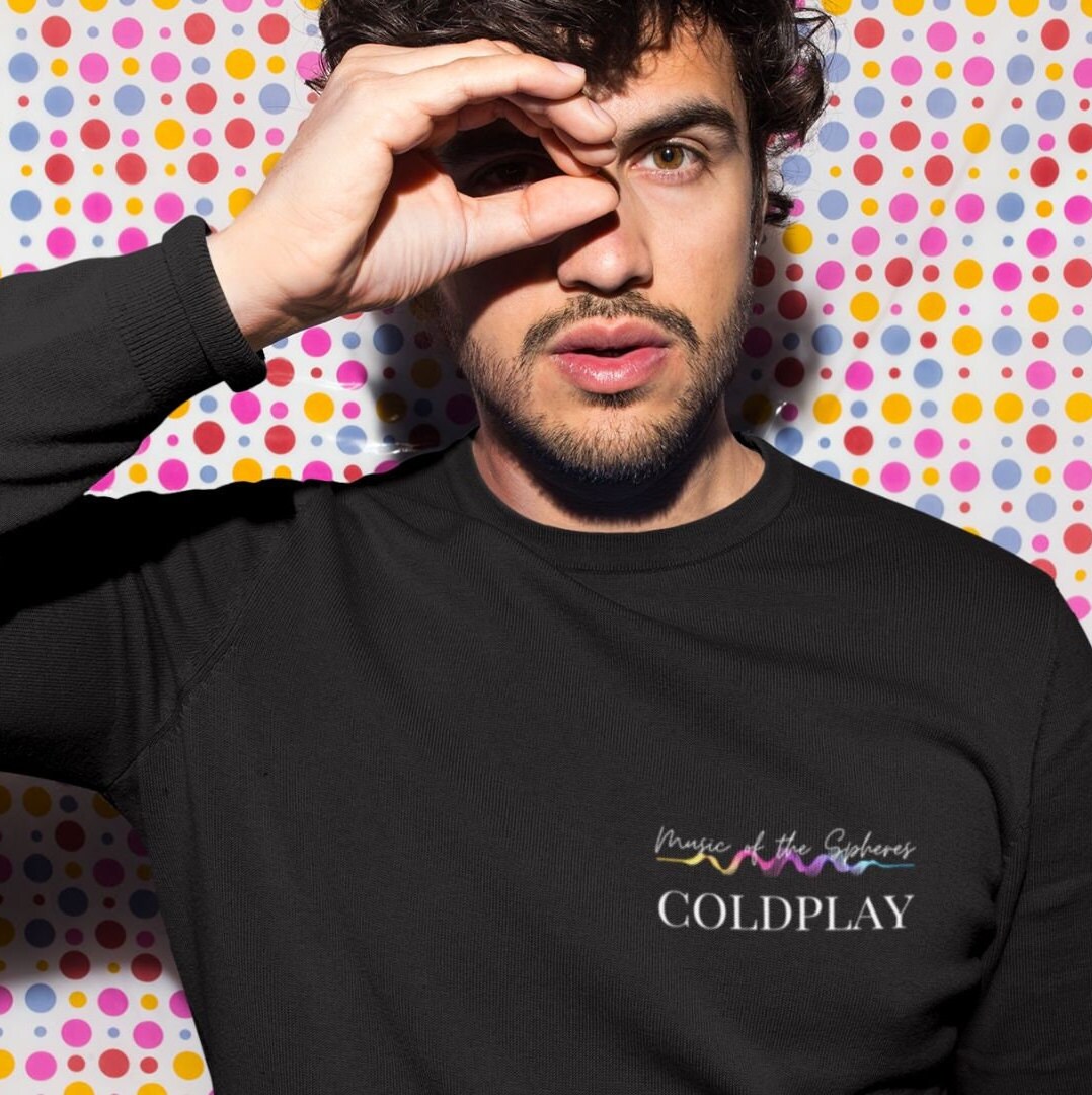Cold Play Music Of The Spheres World Tour Sweatshirt, UK Tour 2023 ...