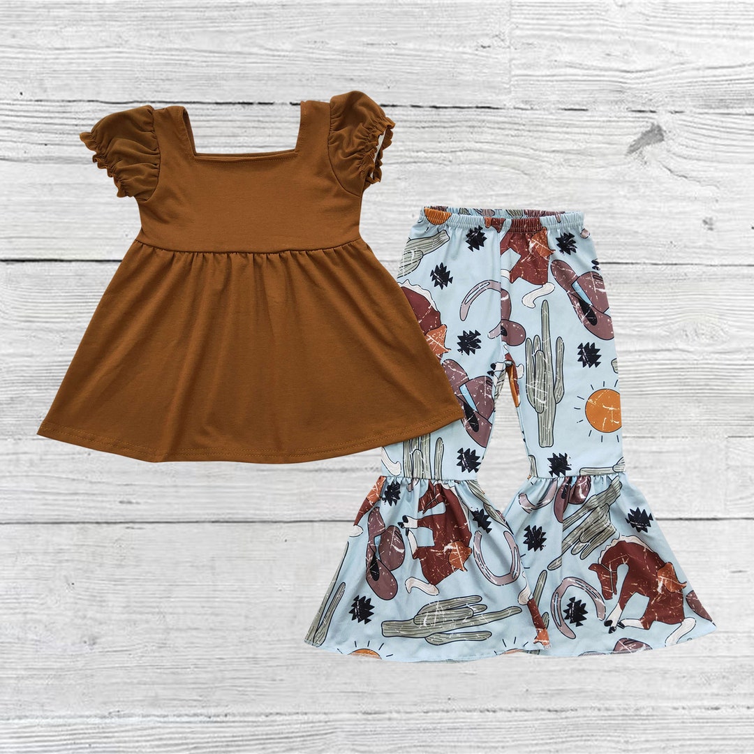 Toddle Girls Western Outfit, Baby Girls Western Boutique Outfit ...