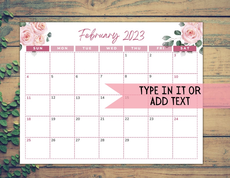 Calendar 2024 EDITABLE Fillable Printable Monthly Calendar Bundle Pack ...