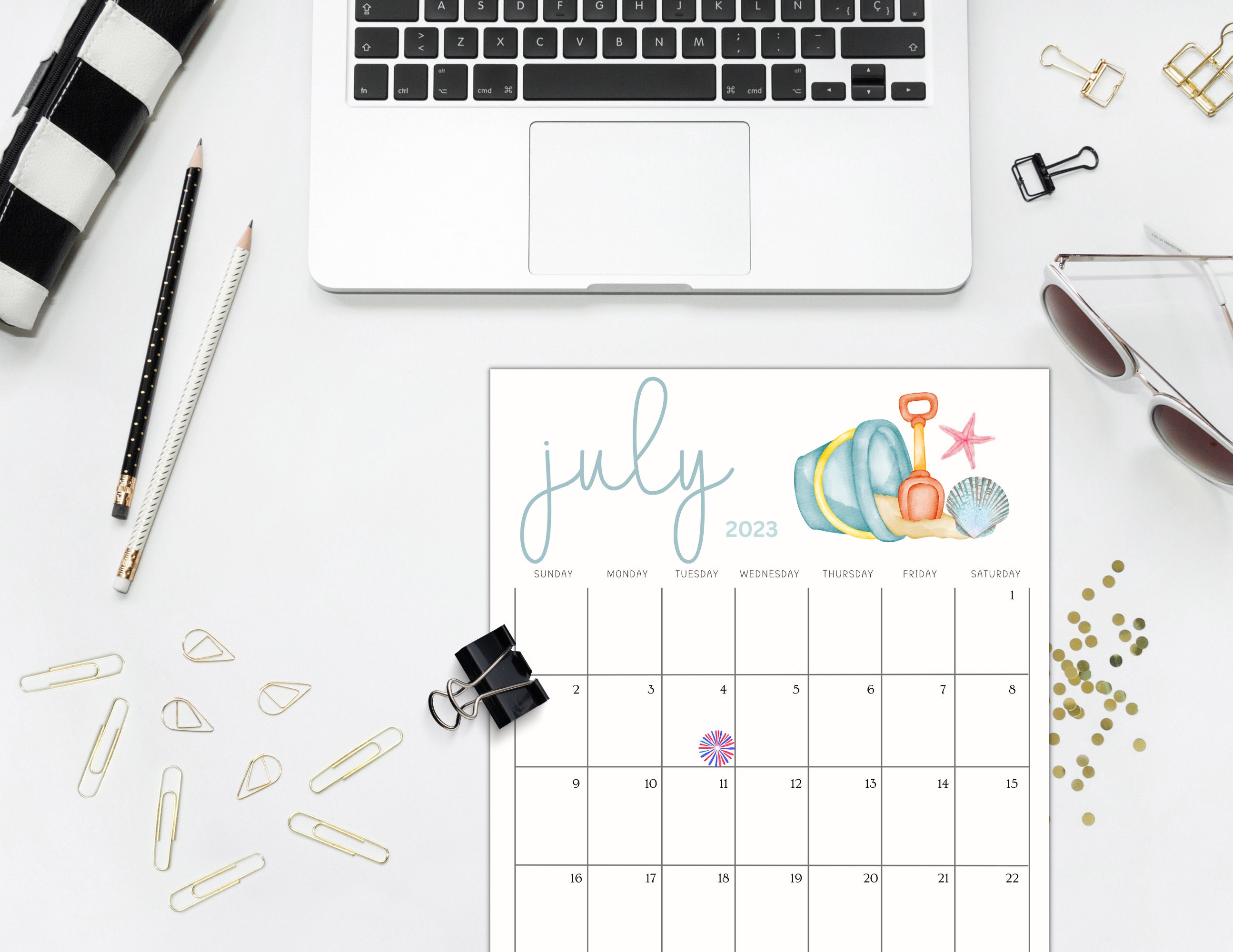 EDITABLE July 2023 Calendar Printable Wall Calendar 2023 - Etsy Australia