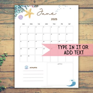 2025 EDITABLE Printable Watercolor Calendar,printable Fillable Monthly ...