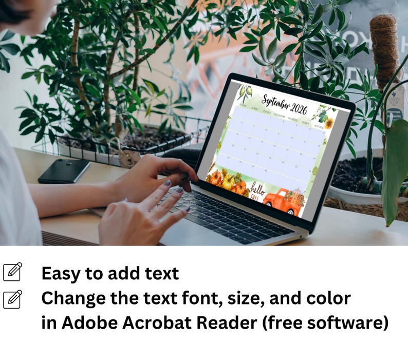 Editable September 2026 Calendar, Fillable Printable Sep Calendar, Sept ...