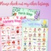 PRINTABLE MARCH Bingo Game With 40 Unique Bingo Cards, Bing Game ...