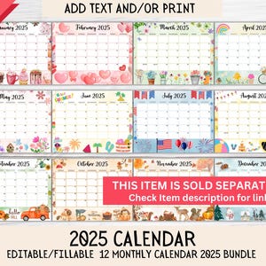 EDITABLE August 2025 Calendar, Cute Summer Calendar With Ocean ...