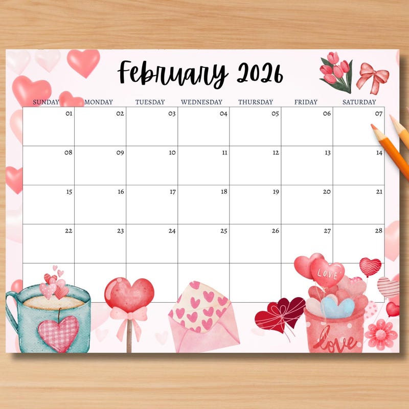 Spring 2026 Calendar - Etsy