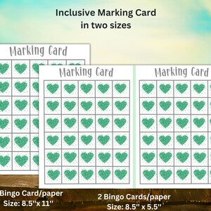 PRINTABLE MARCH Bingo Game With 40 Unique Bingo Cards, Bing Game ...