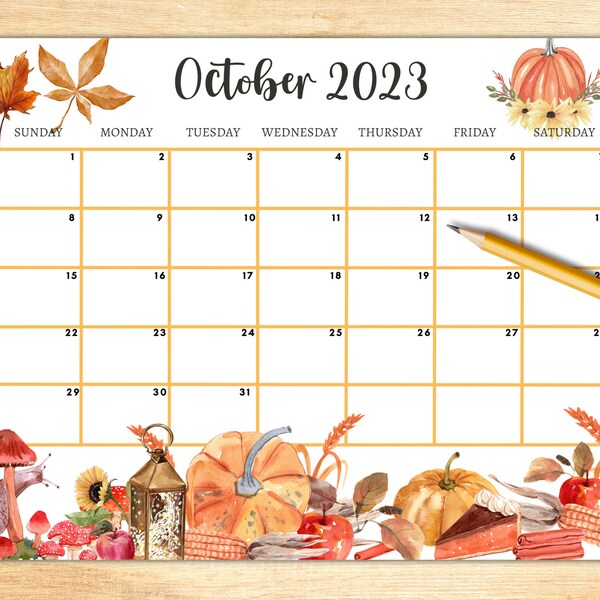 Classroom Calendar Printable - Etsy