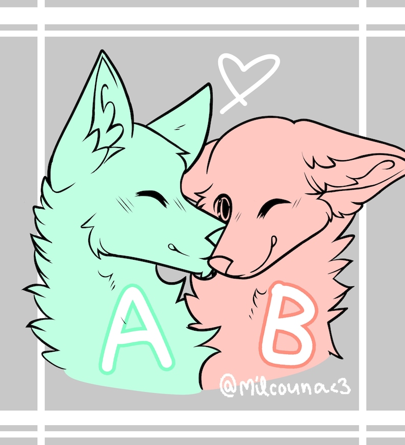 YCH Cute Furry Couple - Etsy
