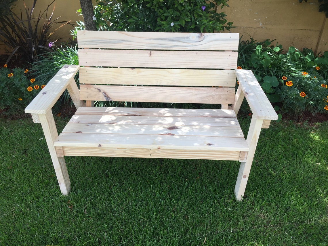 Garden Bench | Garden Bench Template | Bench Plan | Garden Bench Plan ...