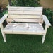 Garden Bench | Garden Bench Template | Bench Plan | Garden Bench Plan ...