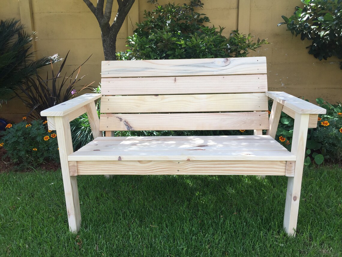 Garden Bench | Garden Bench Template | Bench Plan | Garden Bench Plan ...