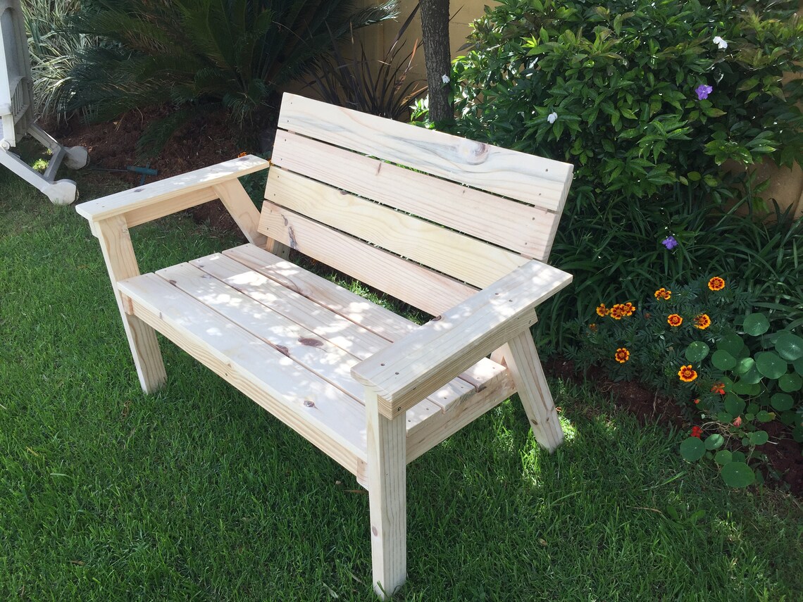 Garden Bench | Garden Bench Template | Bench Plan | Garden Bench Plan ...