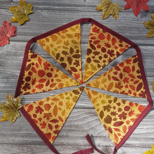 Autumn Bunting - Etsy