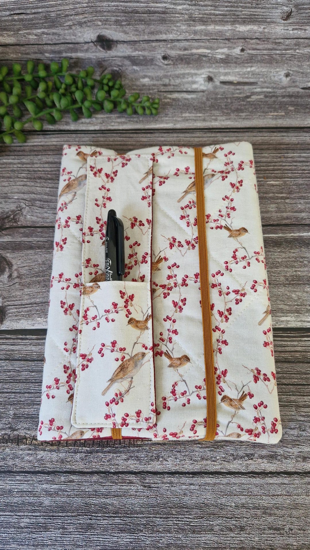A5 Notebook Cover,journal Cover,book Cover Birds,notebook Cover,quilted ...