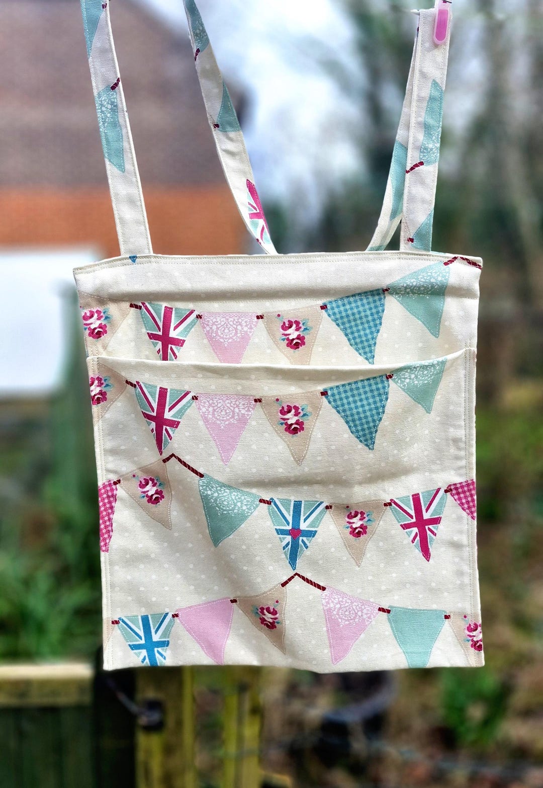 Cross Body Peg Bag, Peg Bag Bunting,peg Bag Large,peg Bag Fabric,peg ...