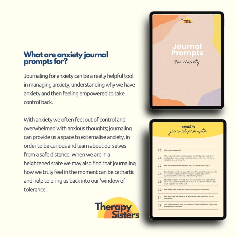 40 Teen Anxiety Journal Prompts | Anxiety Planner Anxiety Tracker ...