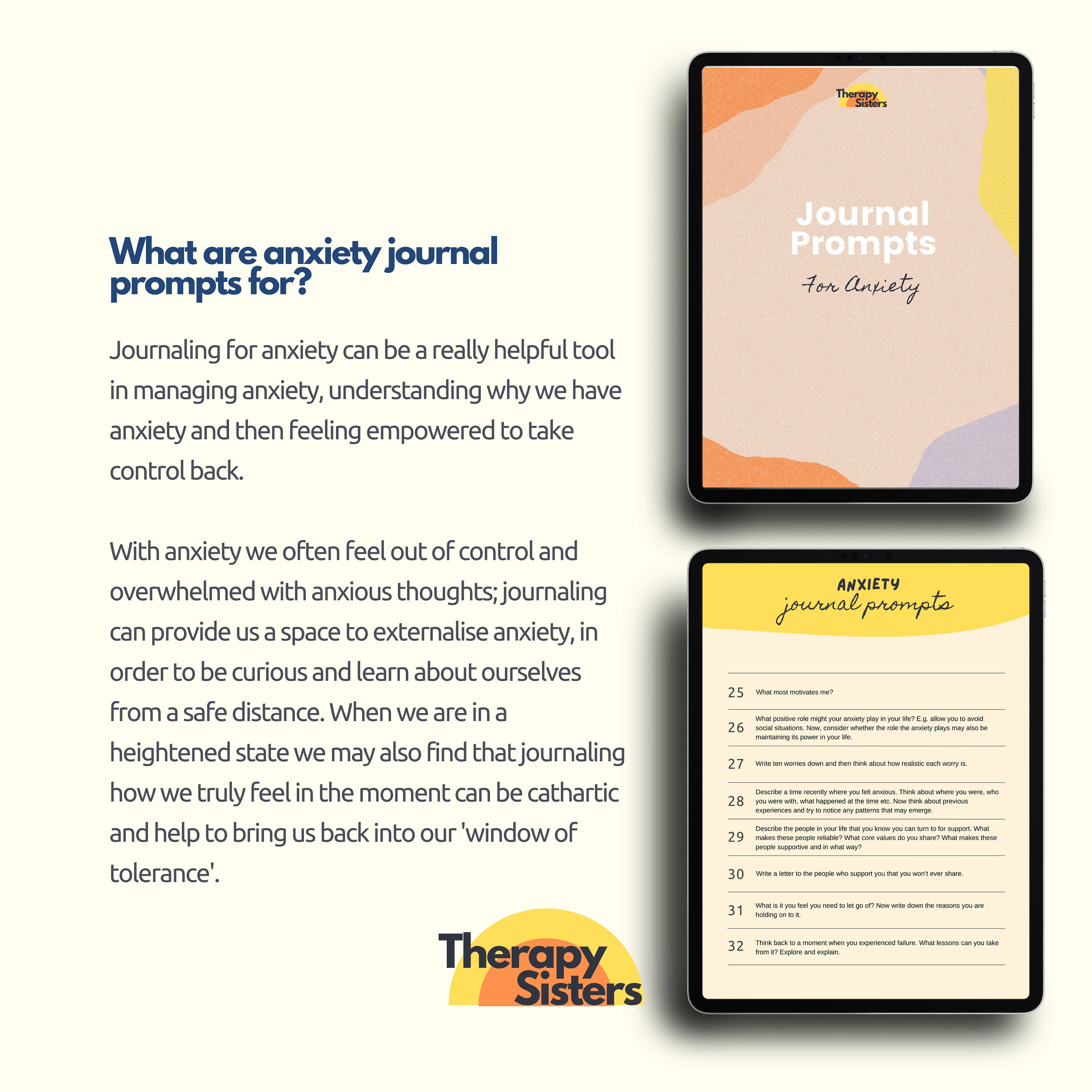 40 Teen Anxiety Journal Prompts Anxiety Planner Anxiety Tracker Mental ...