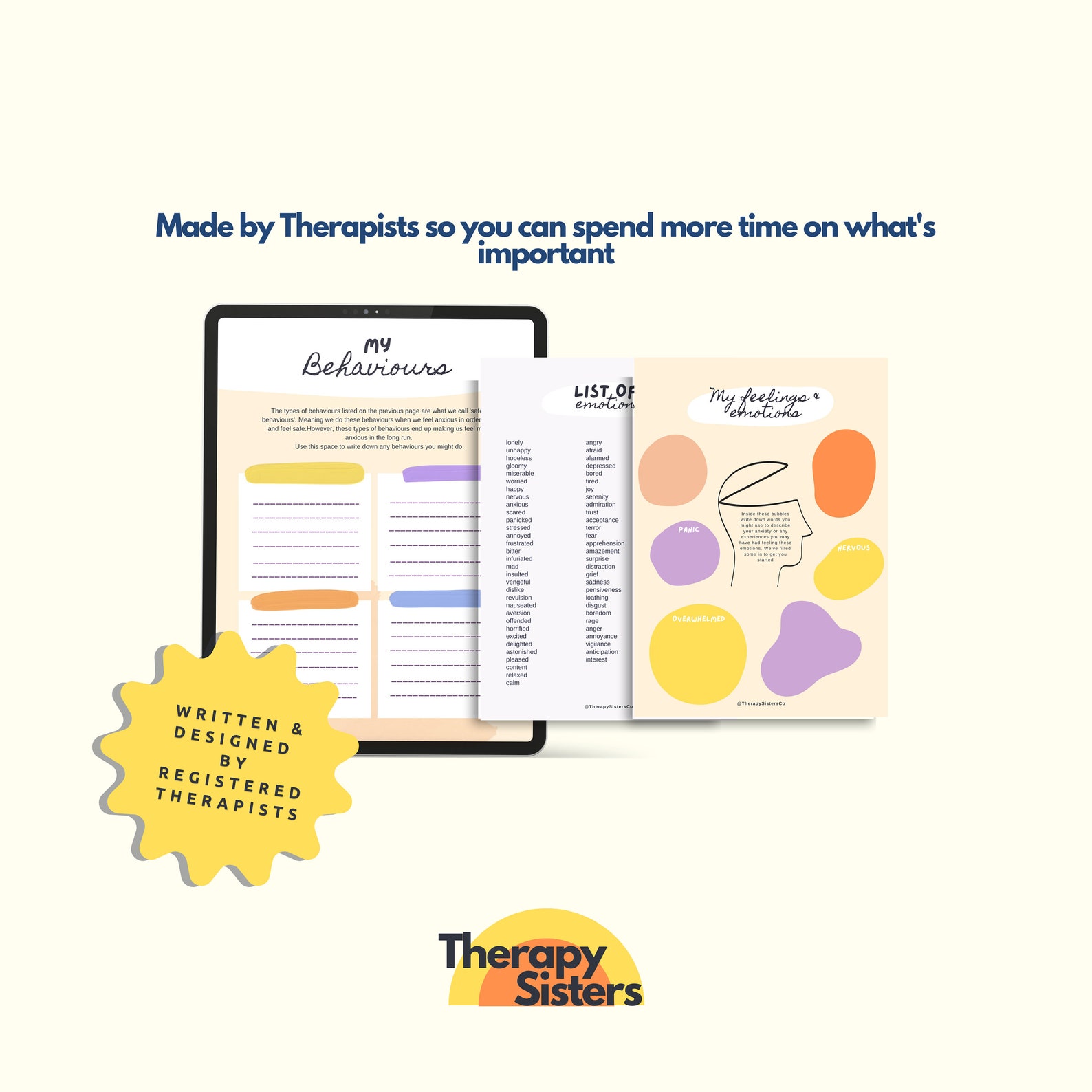 Anxiety Thermometer Worksheet | Trauma Therapy DBT Therapy Office Decor ...