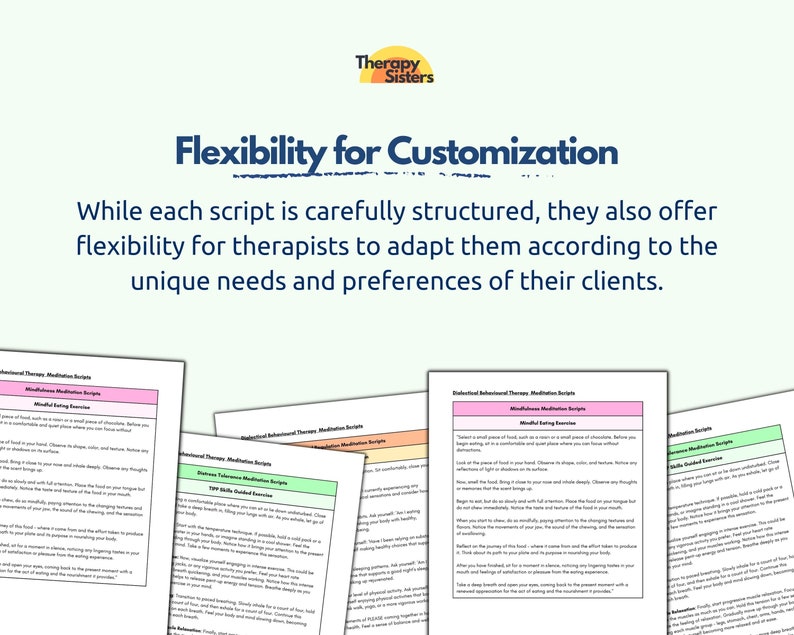 DBT Meditation Scripts | DBT Cheat Sheet Social Worker CBT Tools Diary ...