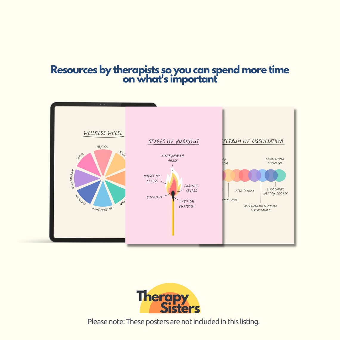 Positive Self Talk Therapy Office Decor Poster Confidentiality Therapy ...