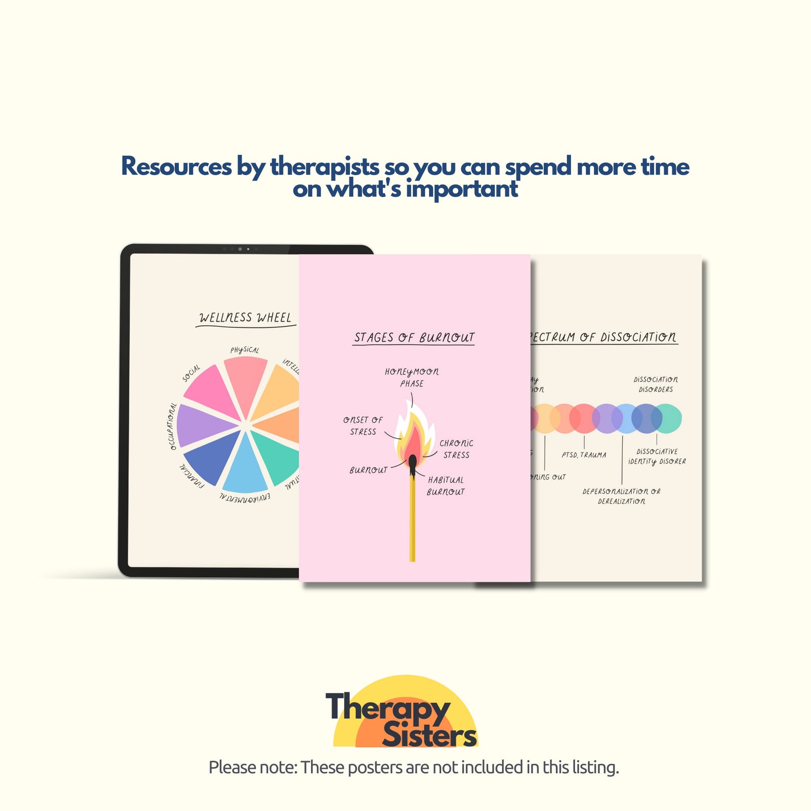 Positive Self Talk Therapy Office Decor Poster Confidentiality Therapy ...