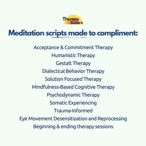 45 Guided Meditation Scripts | Therapy Resources Therapy Cheat Sheet ...